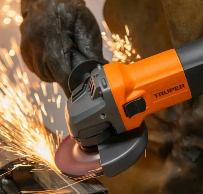 Amoladora Esmeril Angular 800W 4 1/2", TRUPER 102620 | Grupo Ferreteo ABC